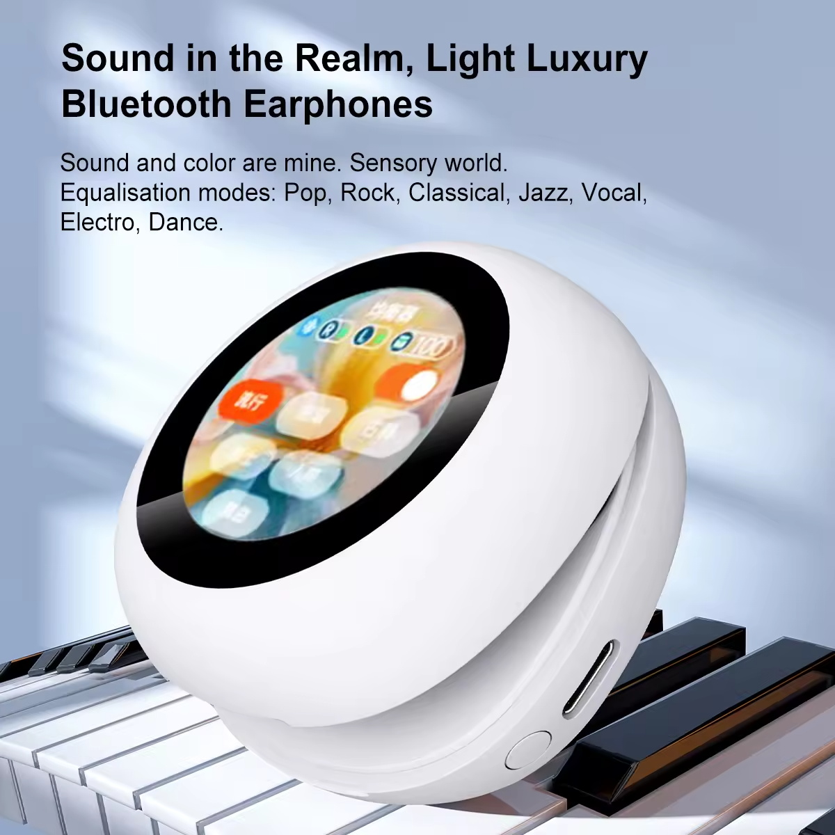Smart Screen TWS Earbuds - Keta TWS